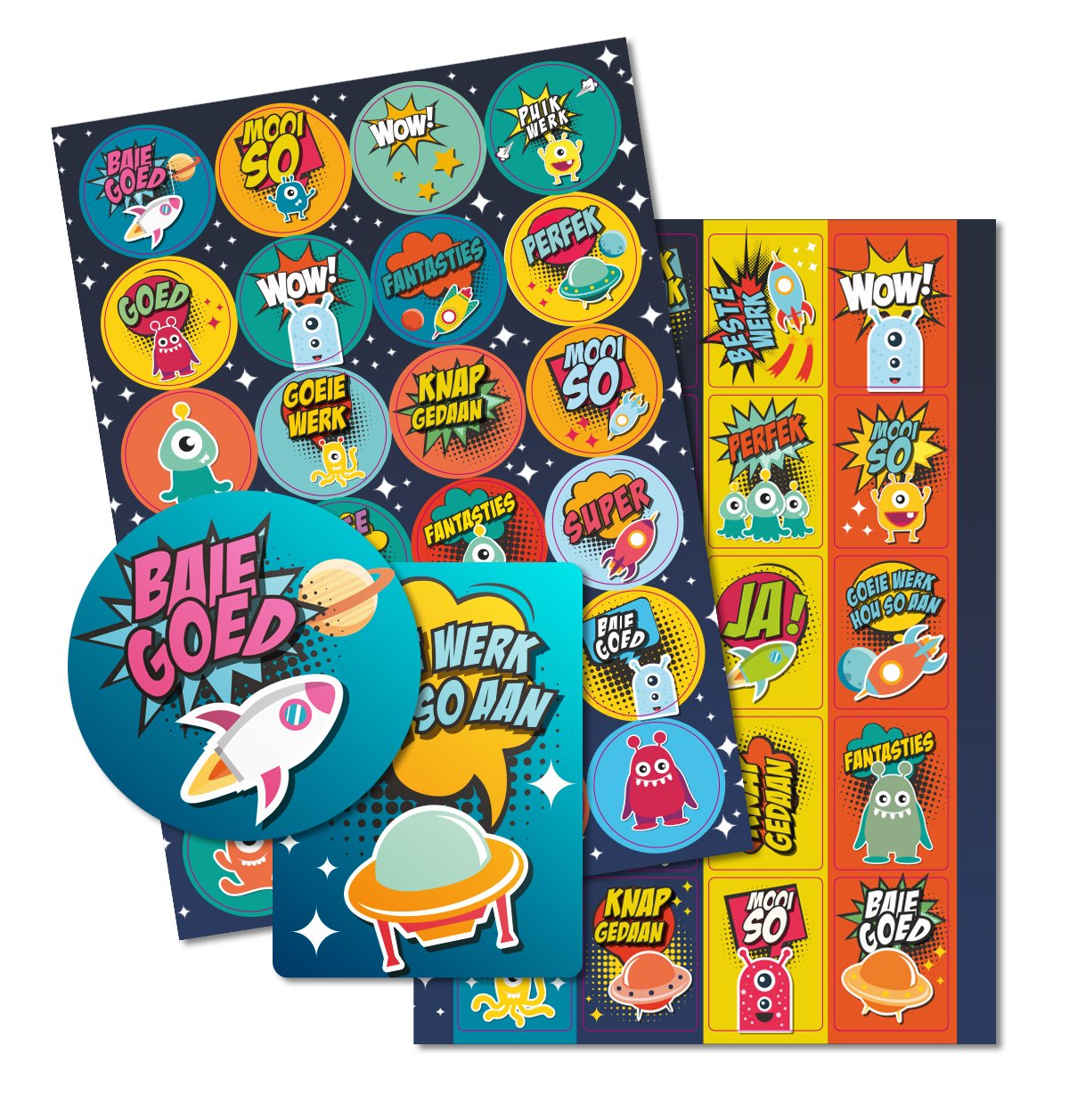 Space Reward Stickers