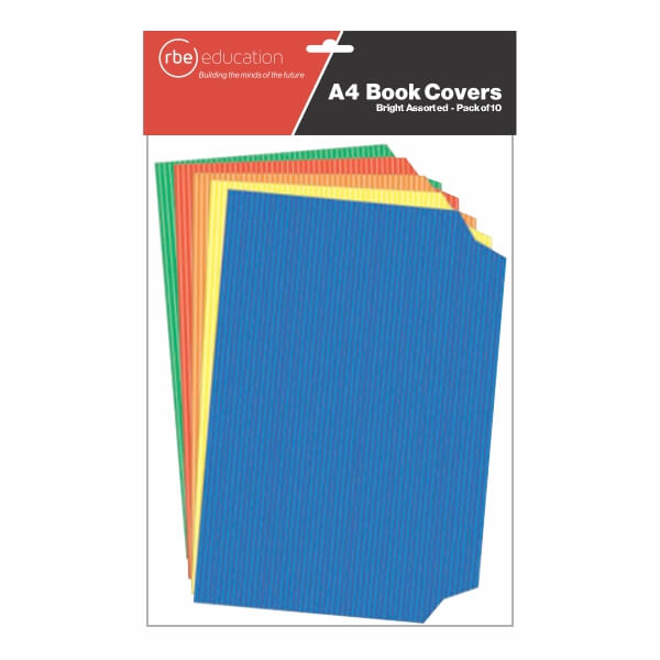 A4 Bright Lined Book Covers